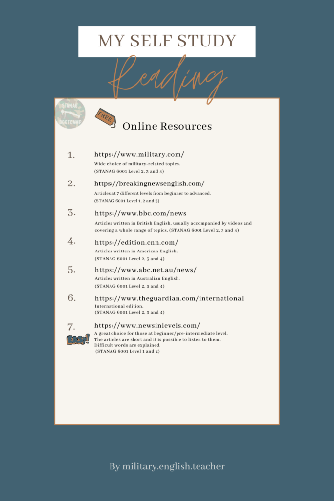 Free Materials - MilitaryEnglishCourse