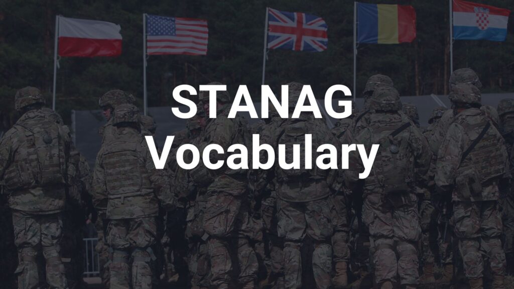 STANAG 6001 Vocabulary - how important is military vocabulary on your ...