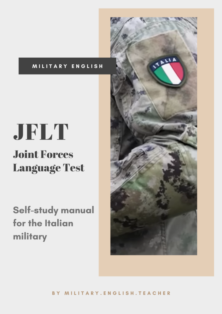 JFLT (Joint Forces Language Test) Self-study manual for the Italian ...