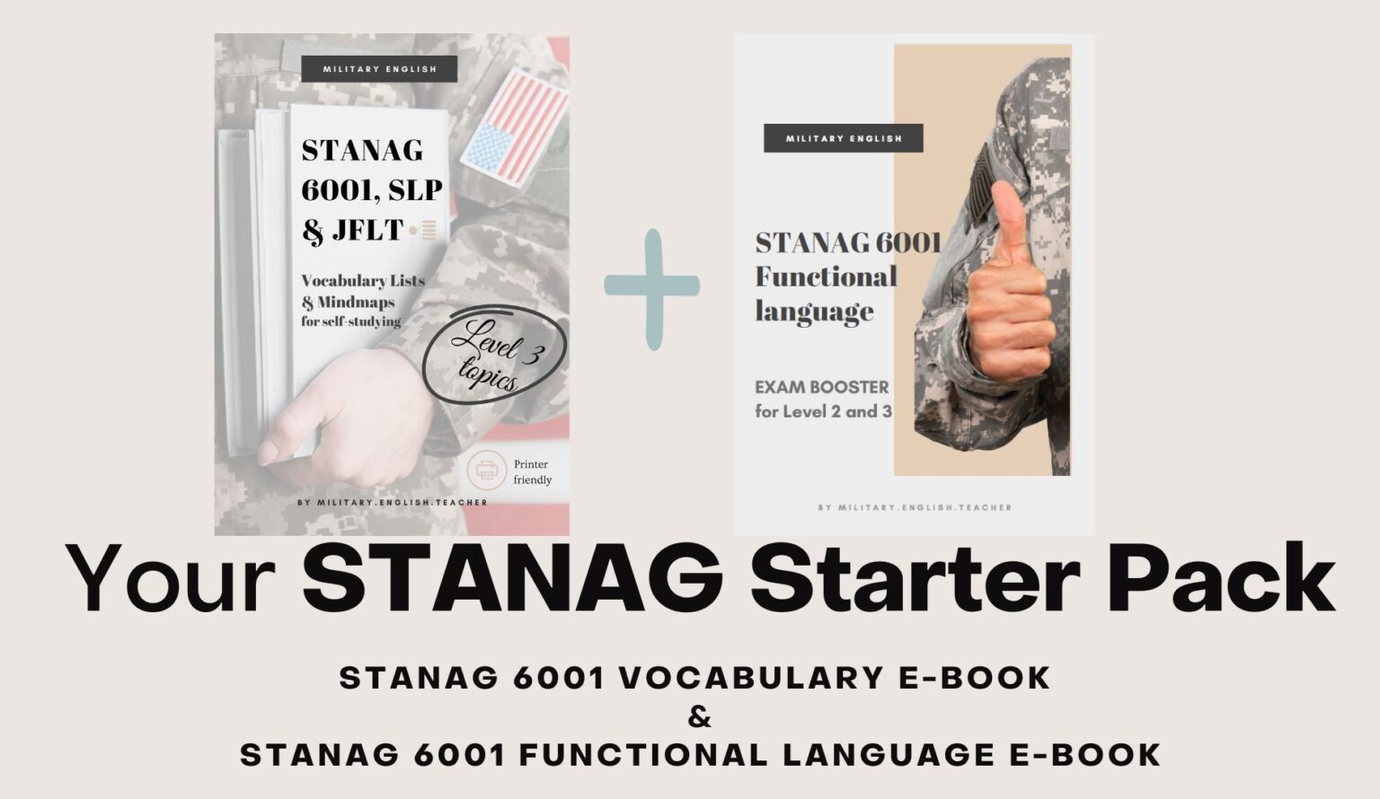 STANAG 6001 E-books - MilitaryEnglishCourse
